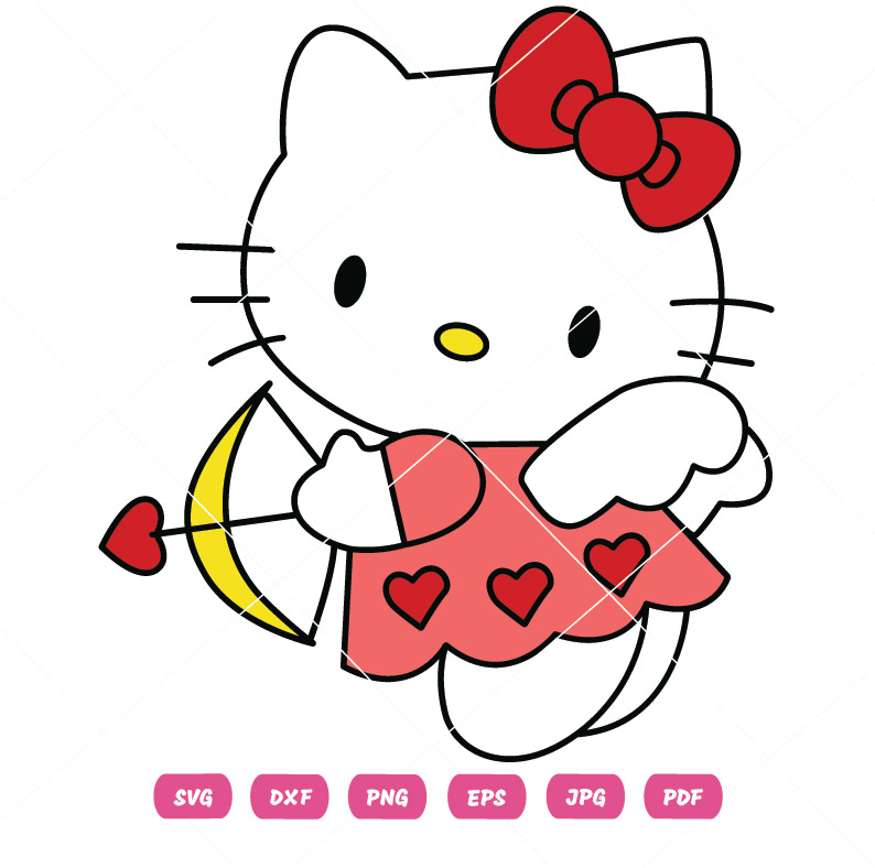 Hello Kitty Vector - Design Shop by AquaDigitizing