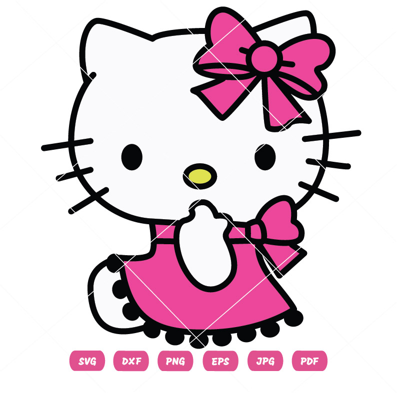 Kitty Vector - Design Shop by AquaDigitizing