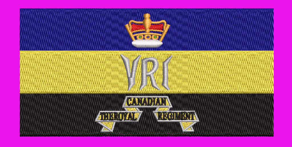 VRI FLAG LOGO EMBROIDERY DESIGN VRI CANADIAN FLAG EMBROIDERY DESIGN ...