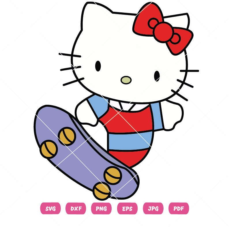 Cutest Kitty Vector Design - Design Shop by AquaDigitizing