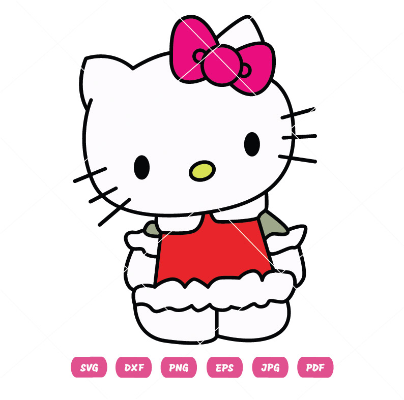 Red Kitty Vector - Design Shop by AquaDigitizing